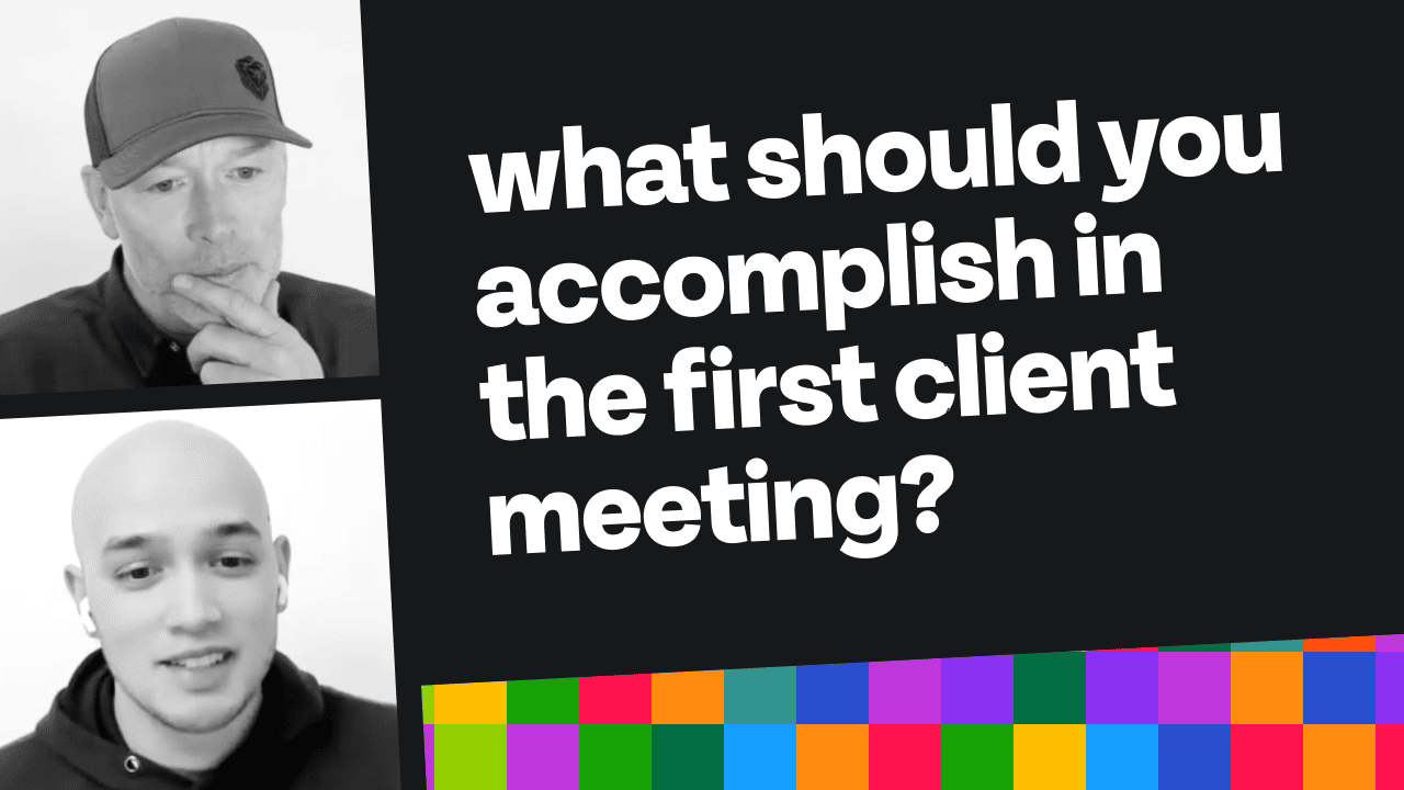 What should you accomplish in the first client meeting? - Elements ...