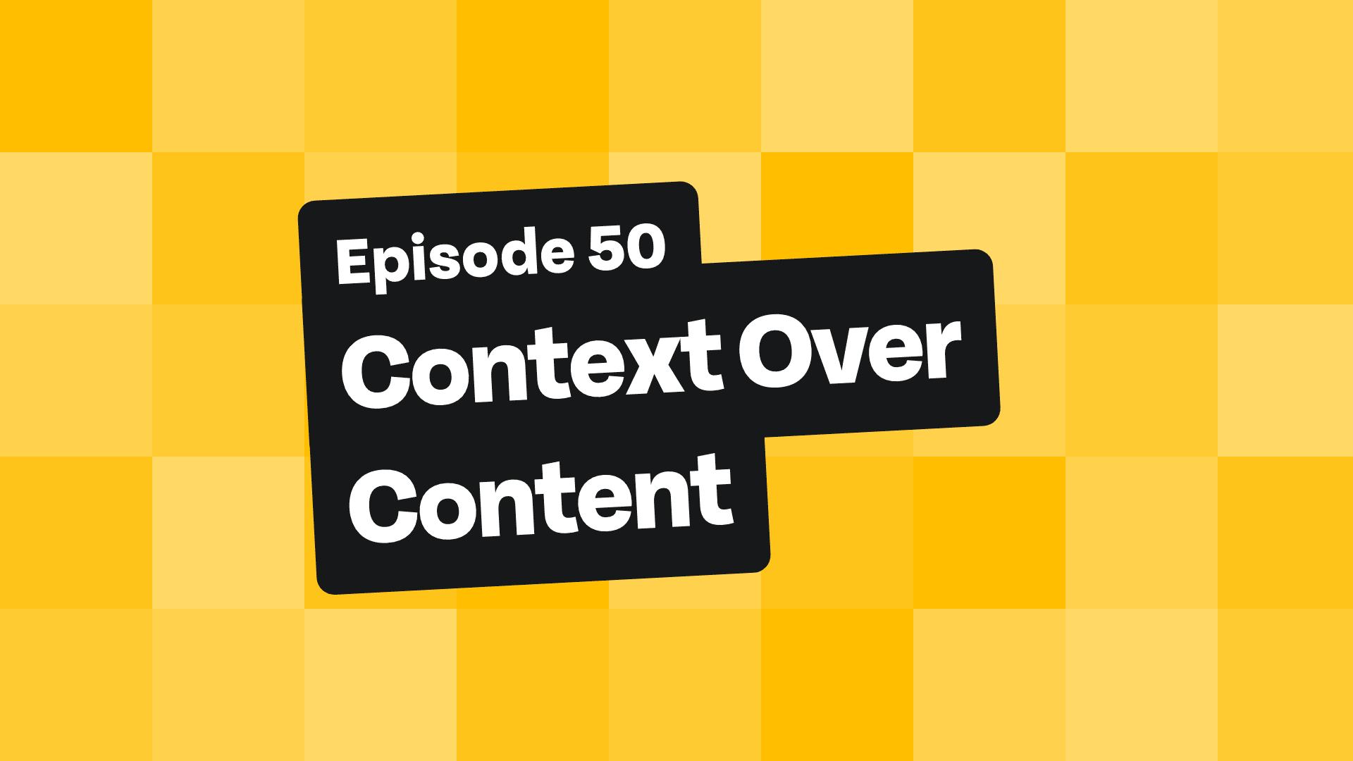 Context Over Content | E49 Elementality Podcast