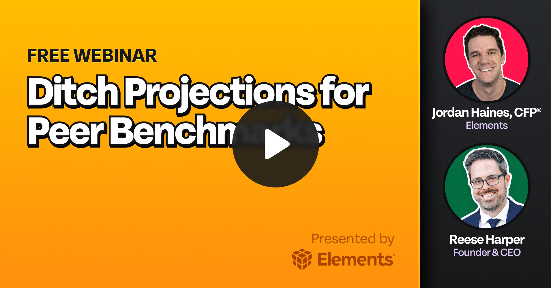 Ditch Projections for Peer Benchmarks Ditch Projections for Peer Benchmarks