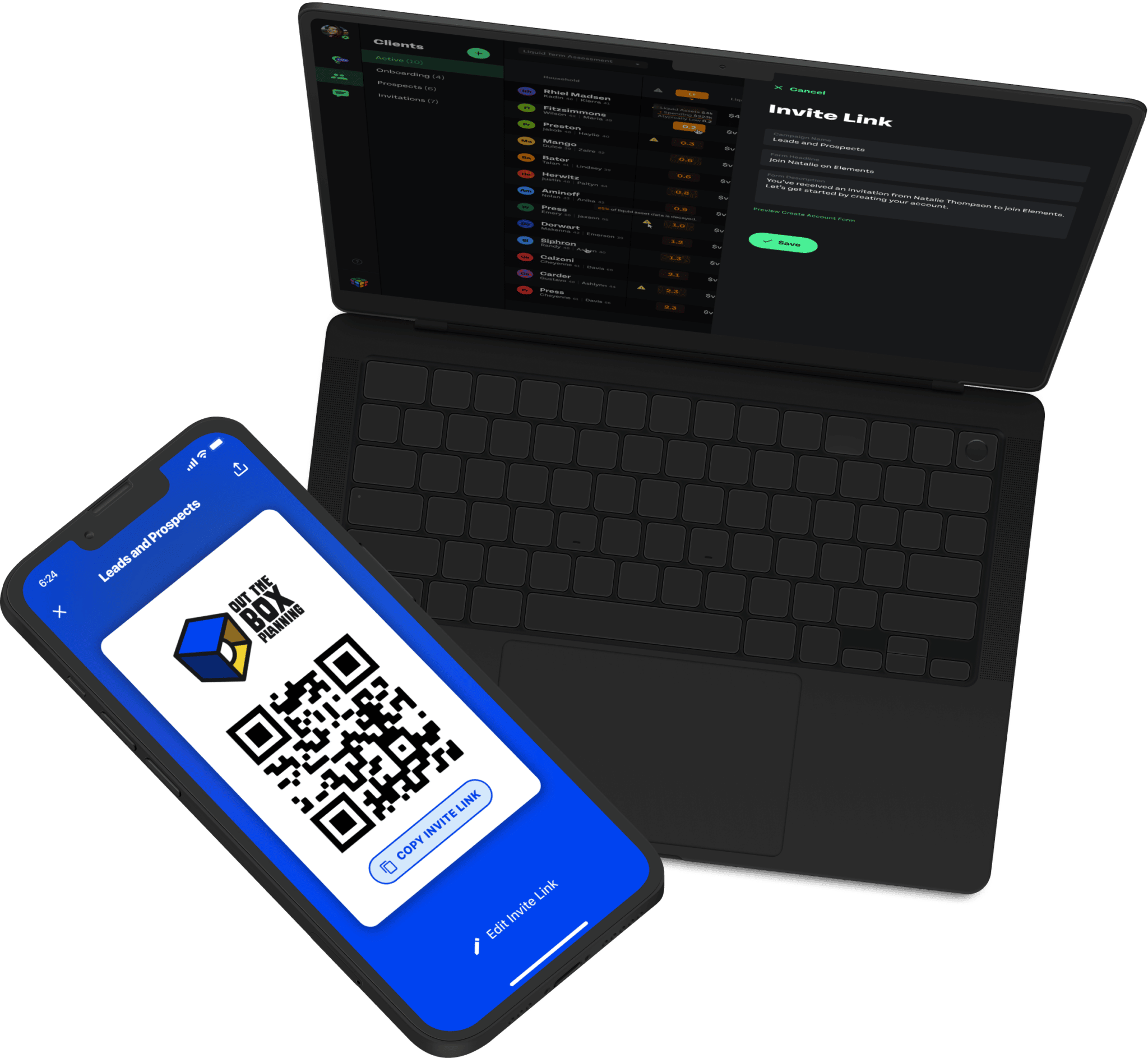 Elements® - Financial Vitals Software Features for Advisors